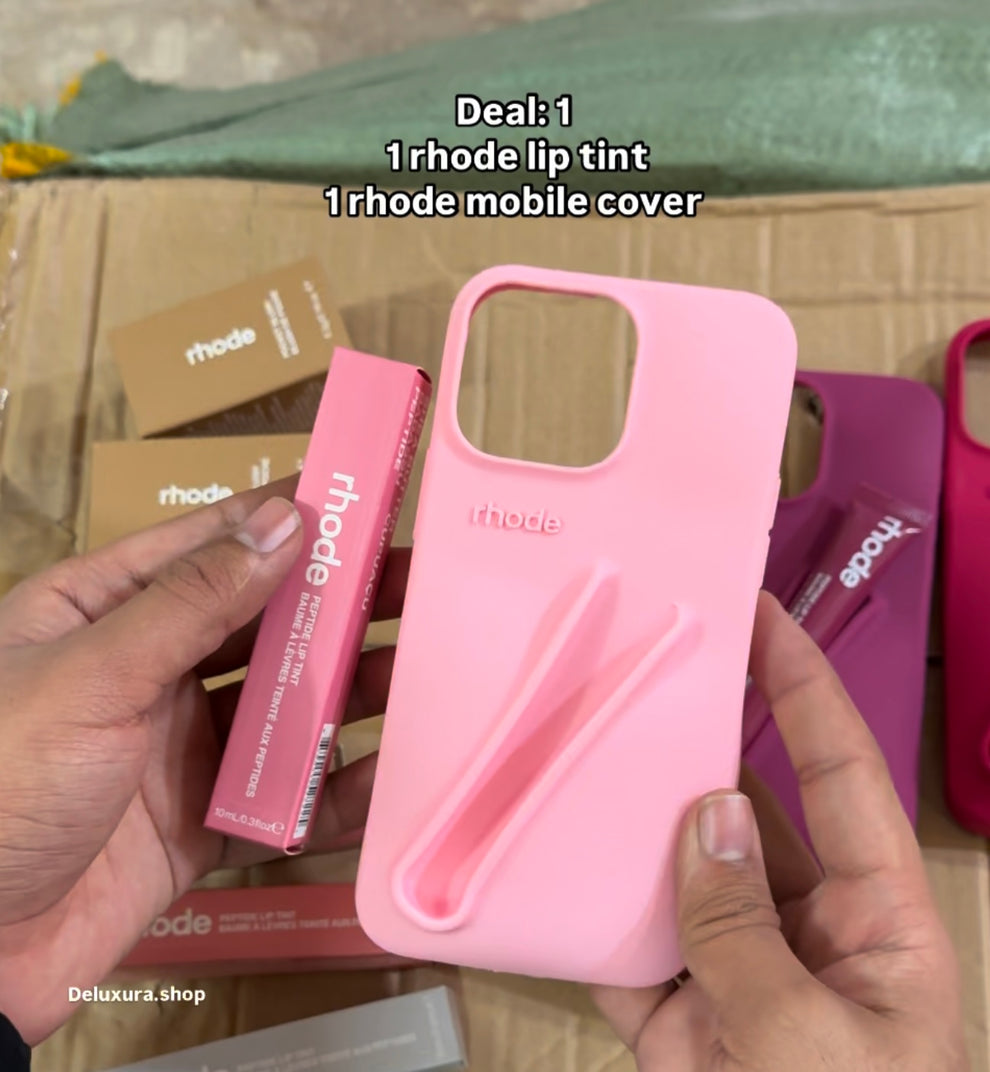Deal 1: 1 Rhode Lip Tint + 1 Phone Case We'll call to reconfirm shade